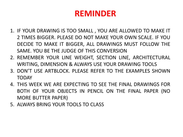 Project 2 (itd) reminder | PPTX