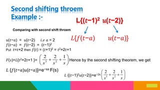 PROPERTIES OF LAPLACE TRANSFORM part 2 | PPT