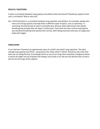 Lung Capacity Lab | DOCX