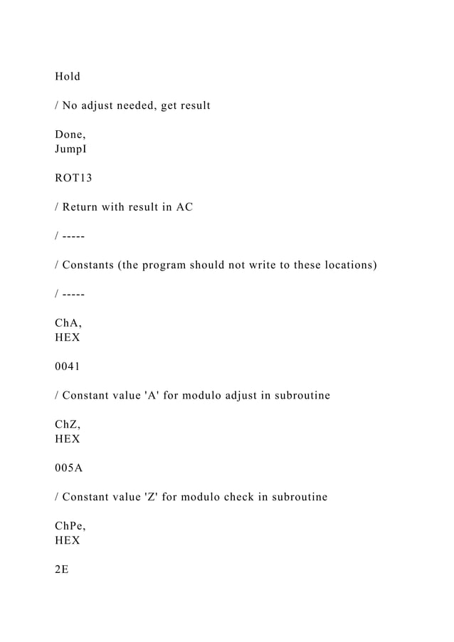 Project 2 MARIE Start code at bottom of document1. IntroductionT.docx ...