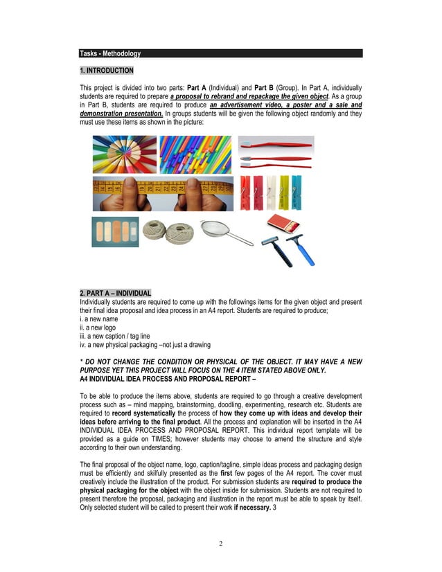 CTS Final Project Brief | PDF