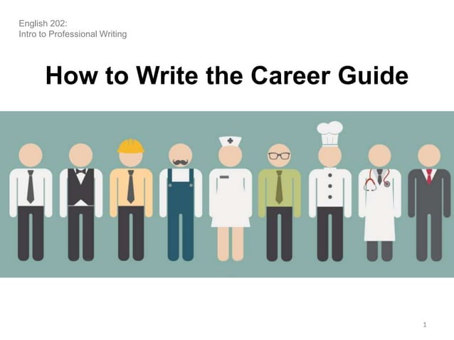 Project 2 Presentation - How to Write the Career Guide | PPT