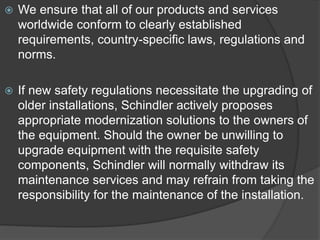 SCHINDLER Inc. | PPTX