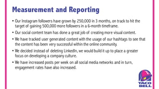 Taco Bell Social Media Strategy | PDF