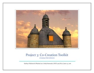 Character Design Co-creation Toolkit for Children | PPT