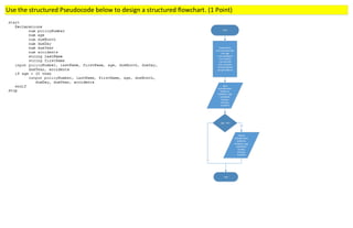 Project 3 - Intro to Programming Logic | PPT