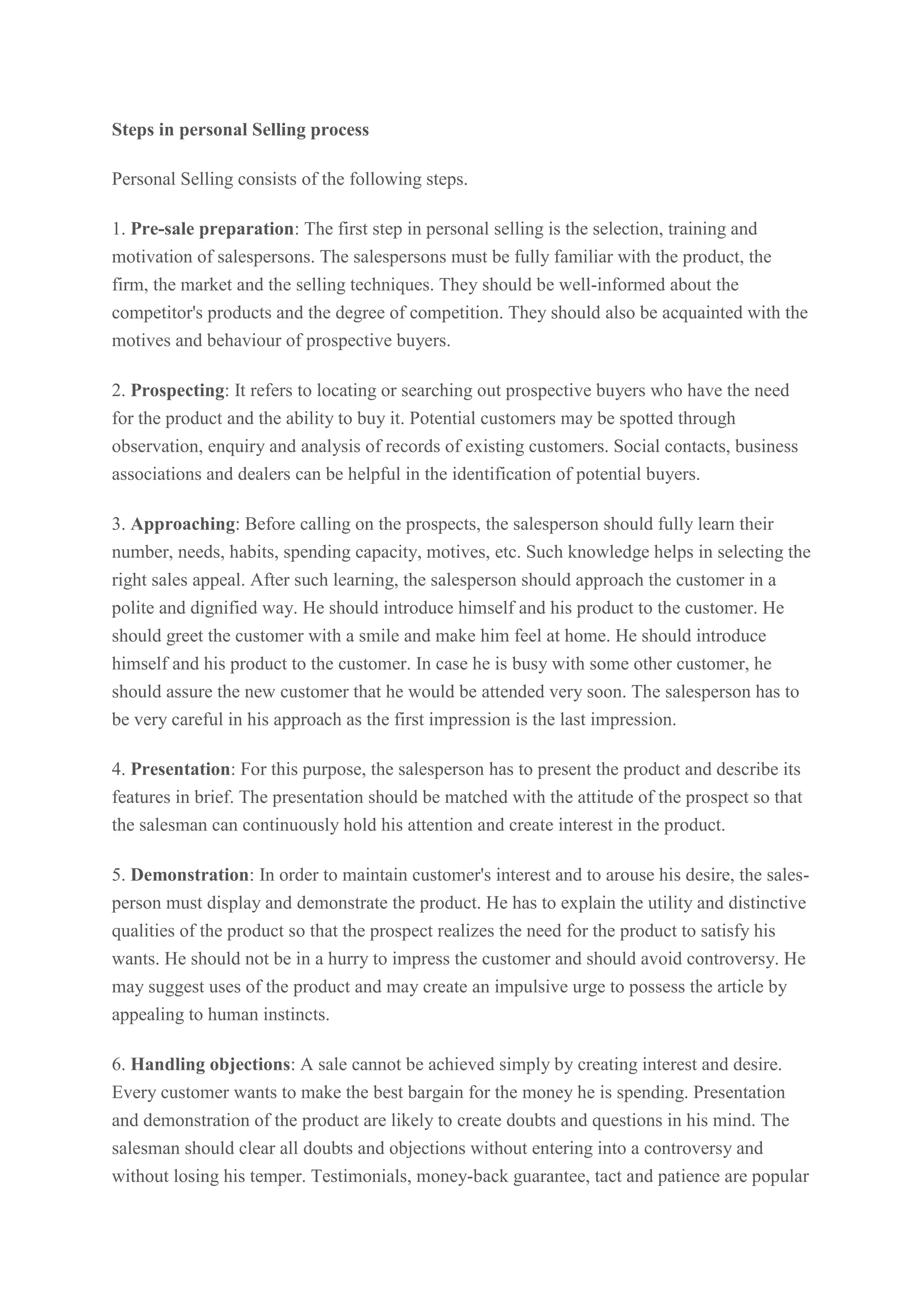 Project 3 sales management | DOCX