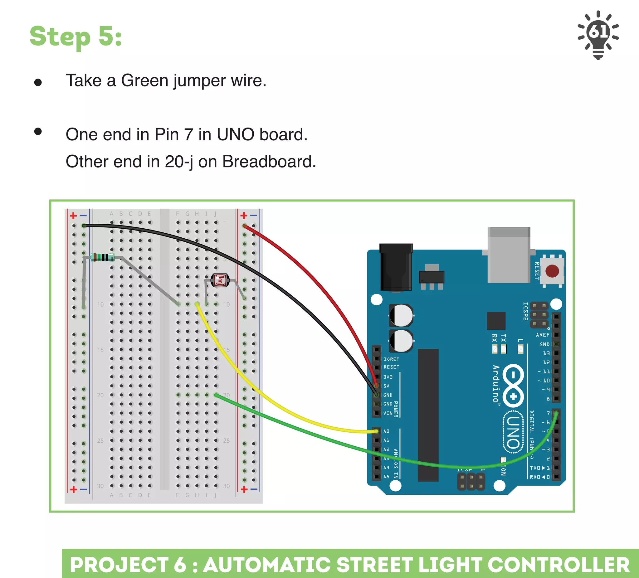 Project 6: Automatic Street Light Controller | PDF