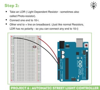 Project 6: Automatic Street Light Controller | PDF