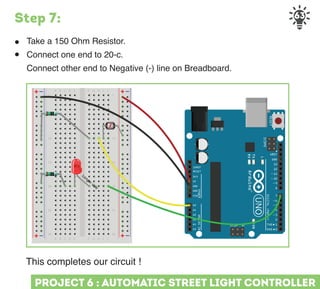 Project 6: Automatic Street Light Controller | PDF