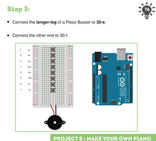 Project 8: Make Your Own Piano | PDF