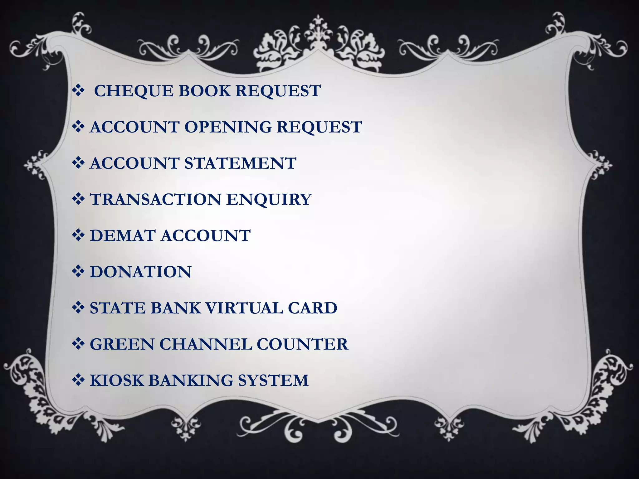 Project about banking | PPTX