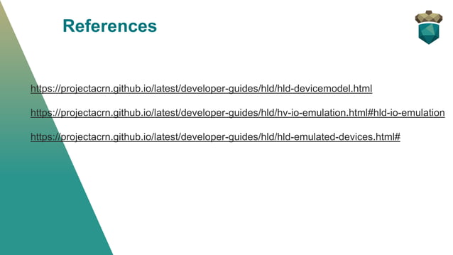 Project ACRN Device Model architecture introduction | PPT