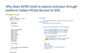 Project ACRN expose and pass through platform hidden PCIe devices to ...