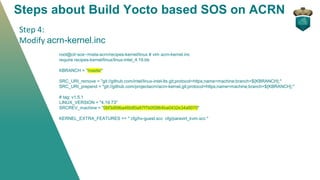 Project ACRN how to build a Yocto Project-based SOS | PDF | Operating Systems | Computer ...