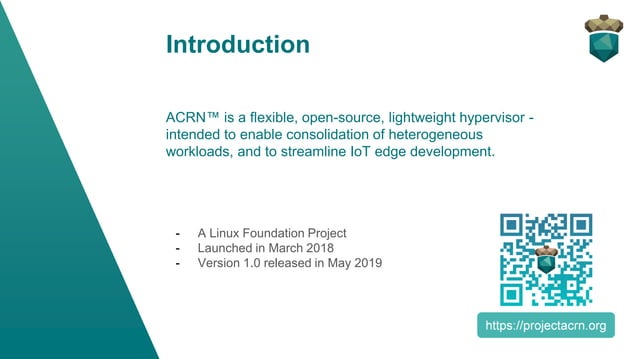 Project ACRN hypervisor introduction | PPT