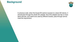 Project ACRN I2C mediator introduction | PDF