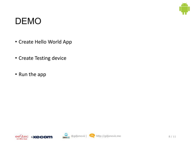 Project a day 2 introduction to android studio | PPTX | Operating ...