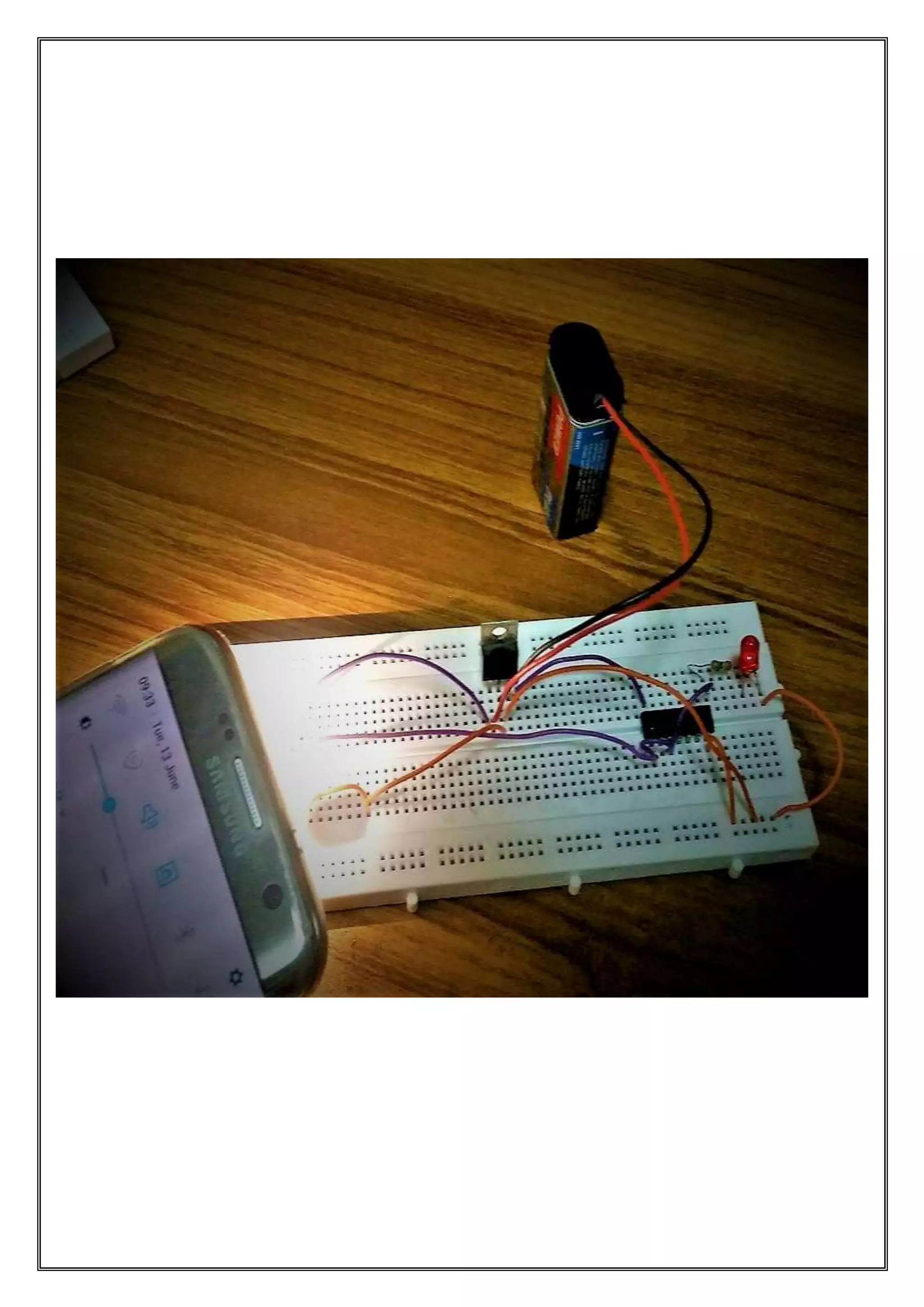 LIGHT DETECTOR USING NAND GATE | DOCX