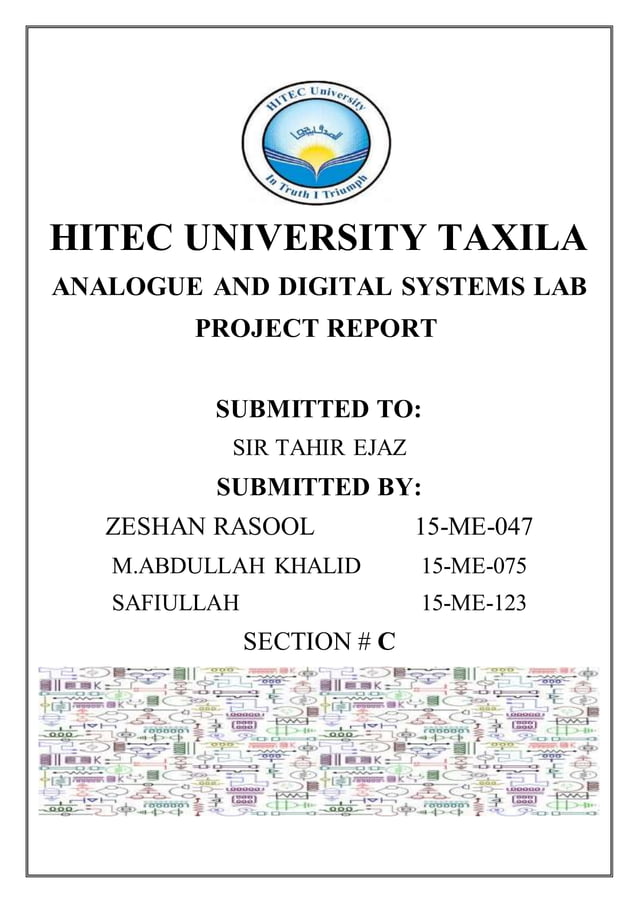LIGHT DETECTOR USING NAND GATE | DOCX | Cameras and Camcorders ...