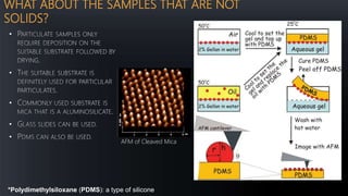 Atomic Force Microscopy (AFM) | PPTX