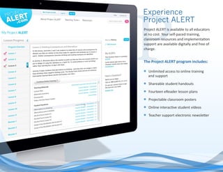 Project alert brochure | PDF