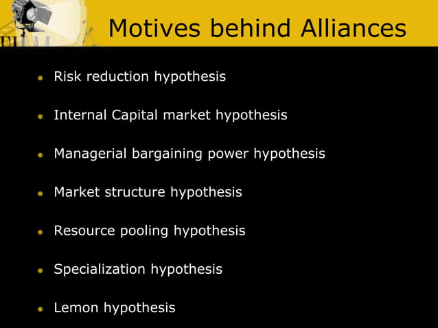 Project Alliances | PPTX