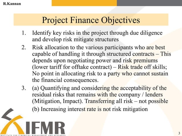 Project and Infrastructure Finance slides Module1_Ver3.ppt