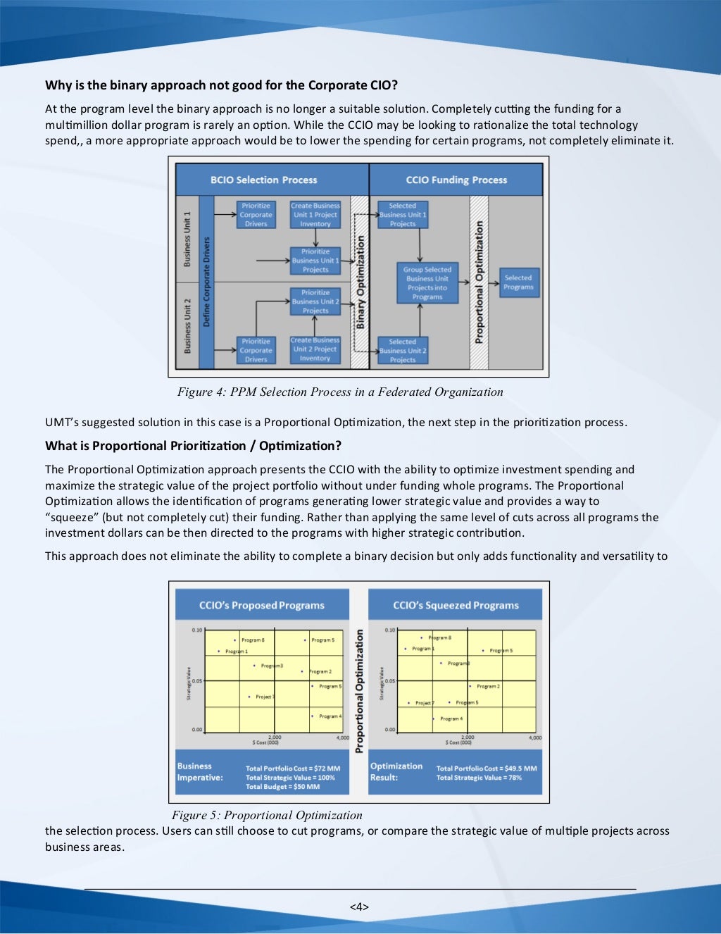 Project and Portfolio Management in a Federated Governance Model