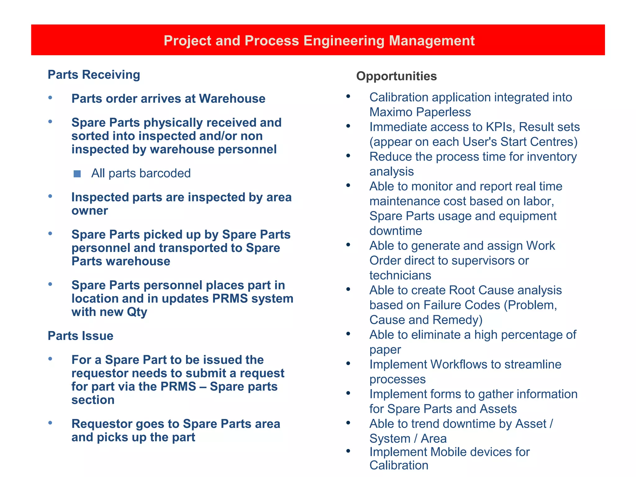 Project and process engineering management industrial engineering ...