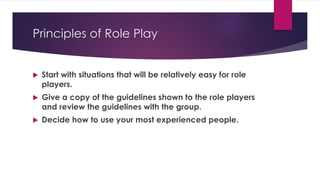 Project and role play | PPT