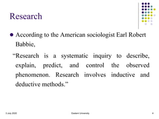 Project and Thesis | PPT