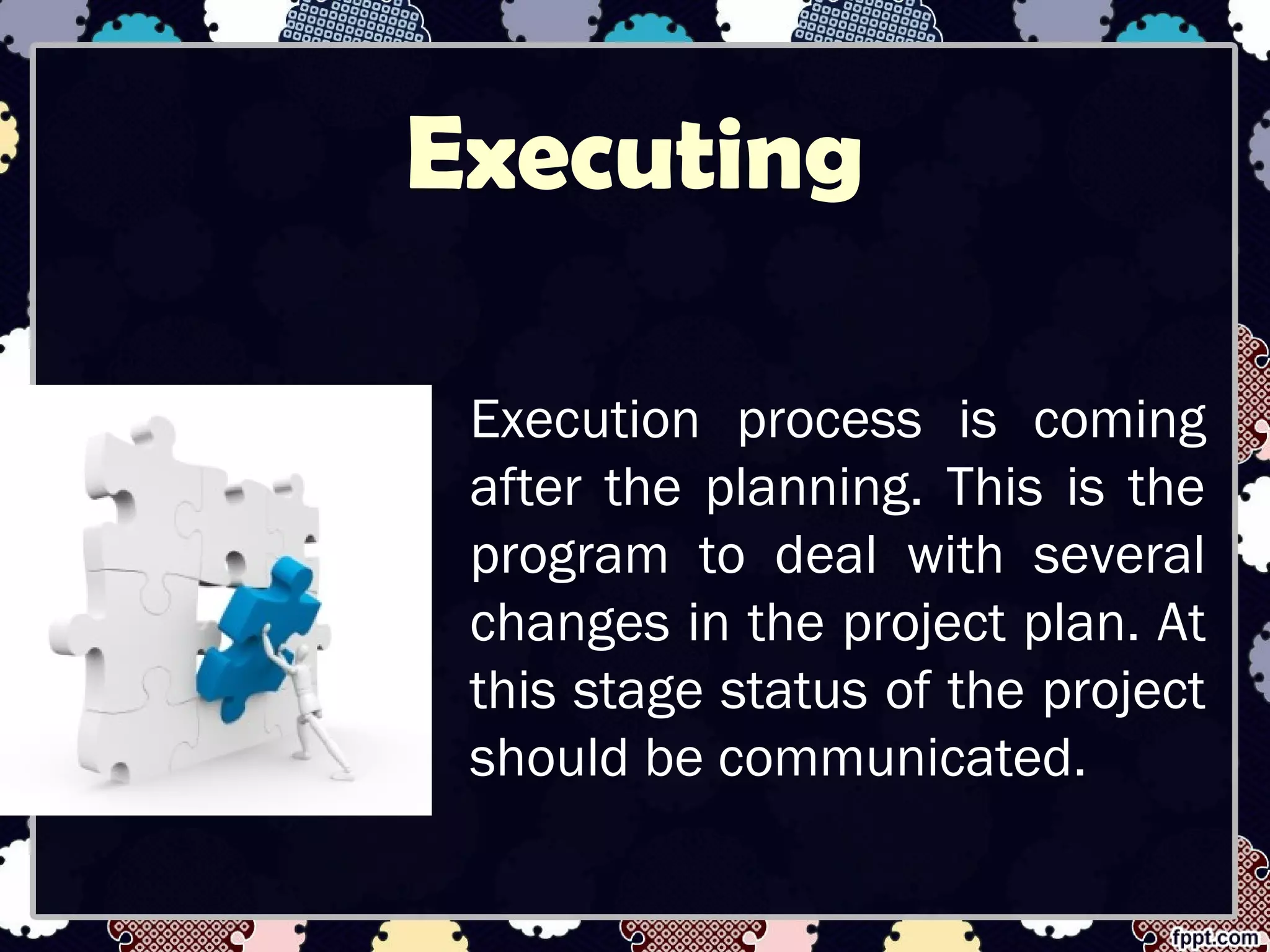 Project and use of project management tools and techniques | PPT