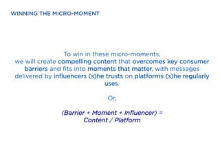 Micro-Moments Strategy for SXSW | PPT