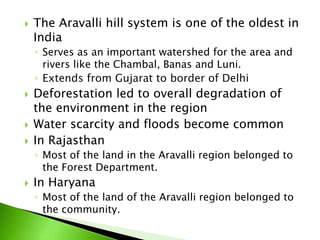 Project aravalli | PPTX