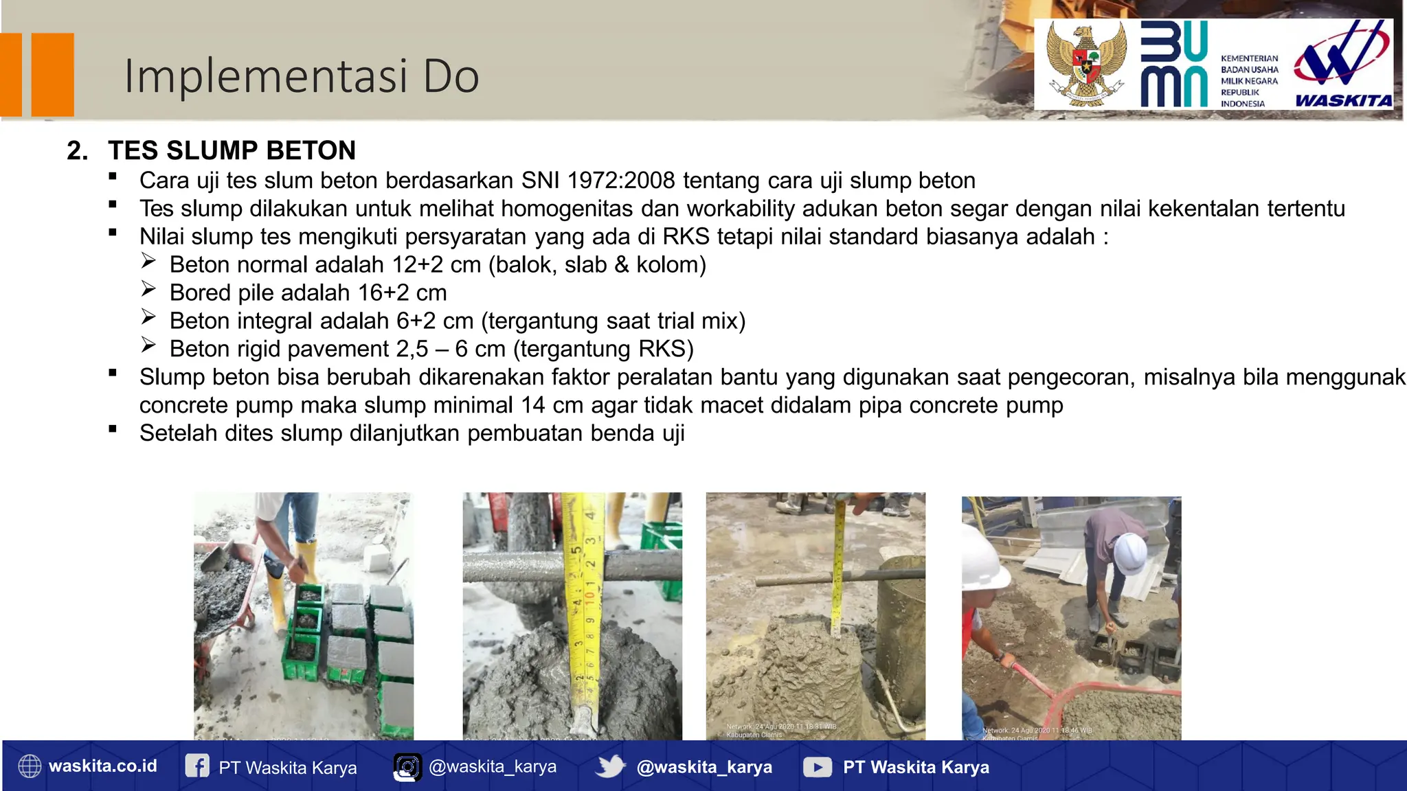 implementasi penerapan QHSE di pekerjaan project | PPTX