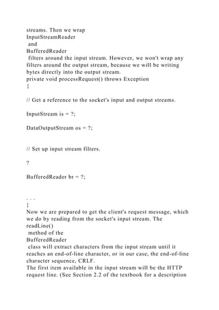 Project Assignment 2 Building a Multi-Threaded Web ServerThis pro.docx