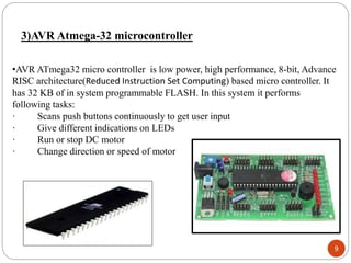 DC motor control using multiple switches | PPTX