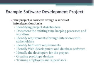 Project attributes (slideshare presentation) | PPTX