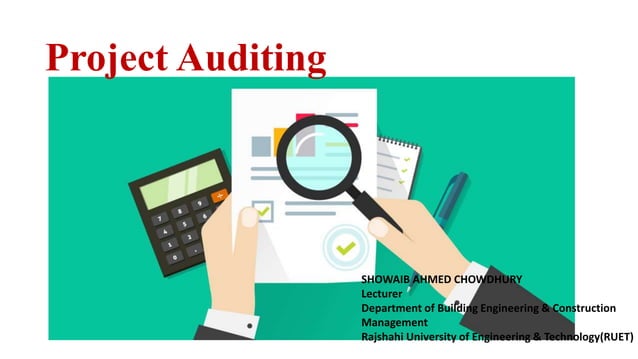 Project Auditing | PPTX | Business | Business and Finance