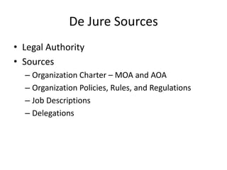 Project authority | PPTX | Business | Business and Finance