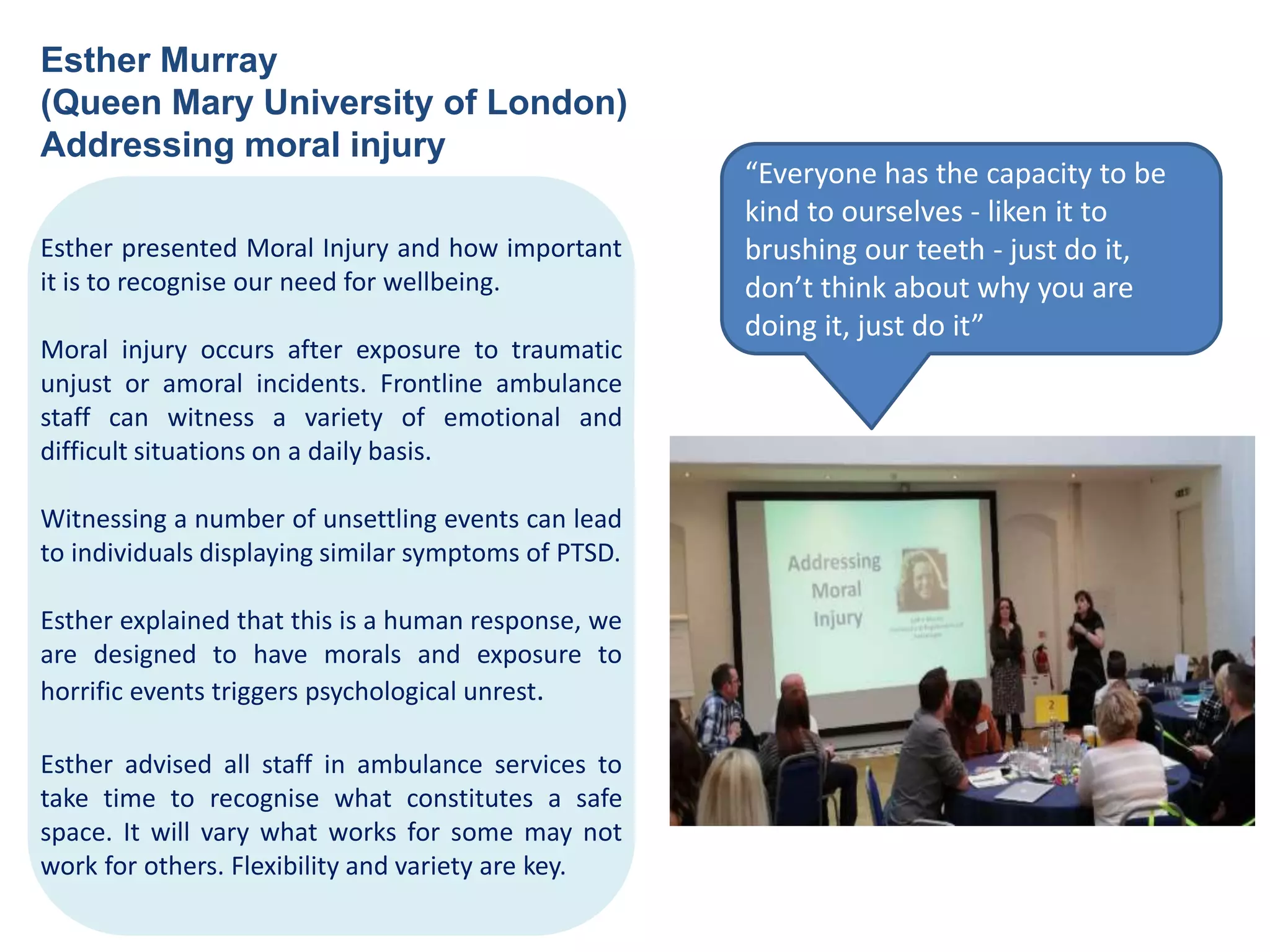 #ProjectA Wellbeing Accelerated Design Event report | PPTX