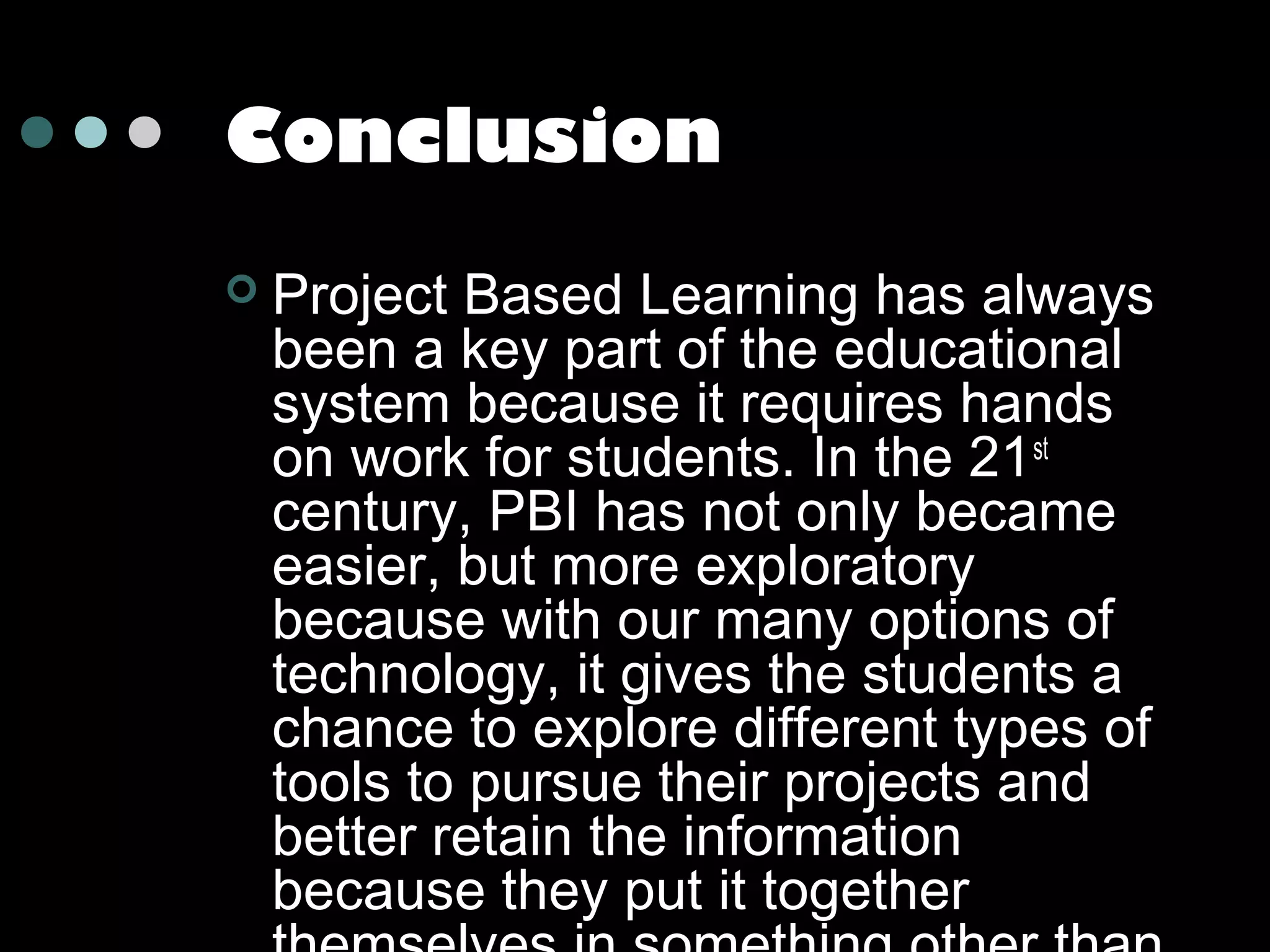 Project based learning | PPT