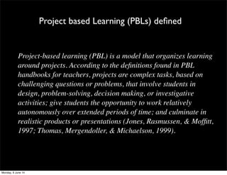 Student Engagement Through Project Based Learning | PPT