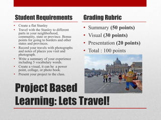 Project based learning- Jennifer Bird | PPT