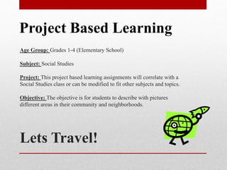 Project based learning-Jennifer Bird | PPT