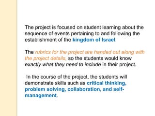 Project based learning | PPTX