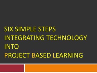 Project based learning | PDF