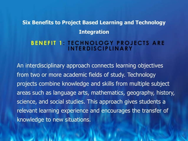 Project based learning jerome | PPT | Free Download