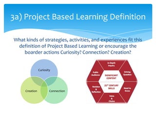 Project based learning and student inquiry learning in sd57 | PPTX
